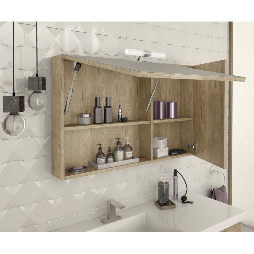 ΕΠΙΠΛΟ ΜΠΑΝΙΟΥ SET ΜΕ ΝΙΠΤΗΡΑ ΚΑΙ ΚΑΘΡΕΠΤΗ Drop Luxus 100 PL Wood 100 ...