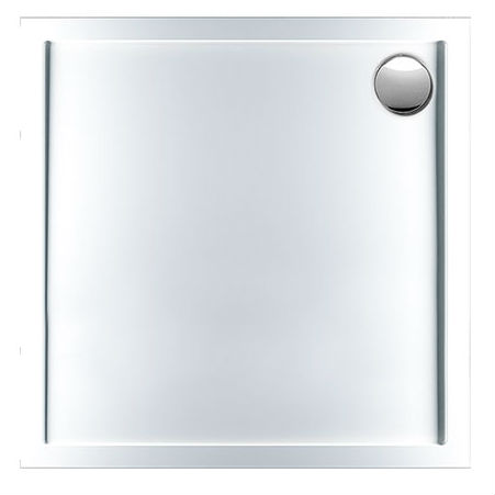 ΝΤΟΥΖΙΕΡΑ ΑΚΡΥΛΙΚΗ ΤΕΤΡΑΓΩΝΗ Sirene Extra Flat E8080 80x80 cm | Bagno ...
